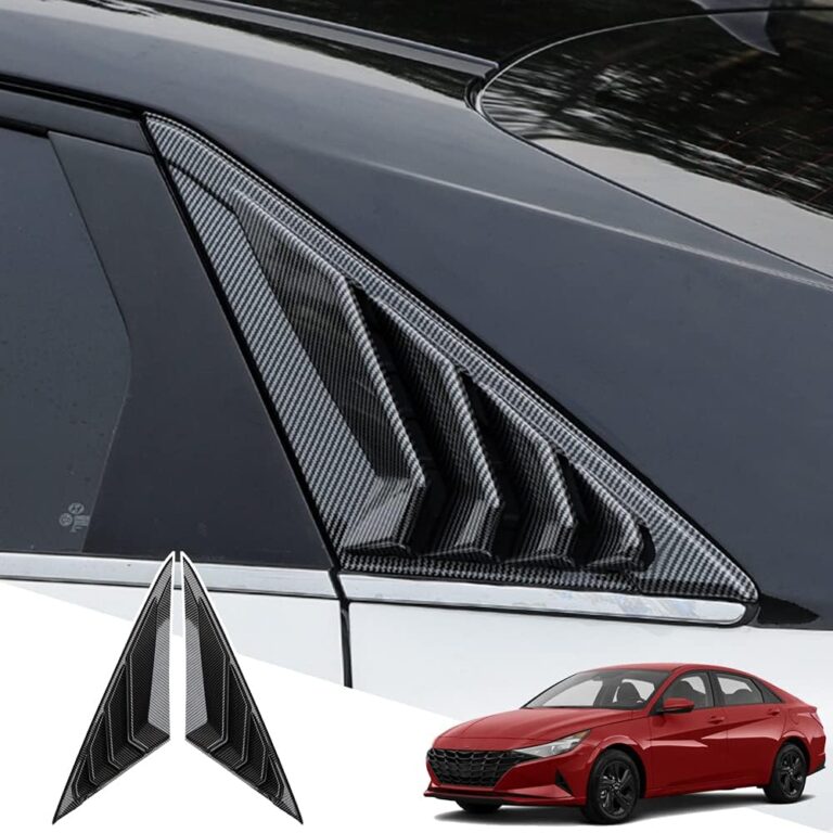 Honda Civic CF 2001-2005 Quarter Louver Carbon Fiber